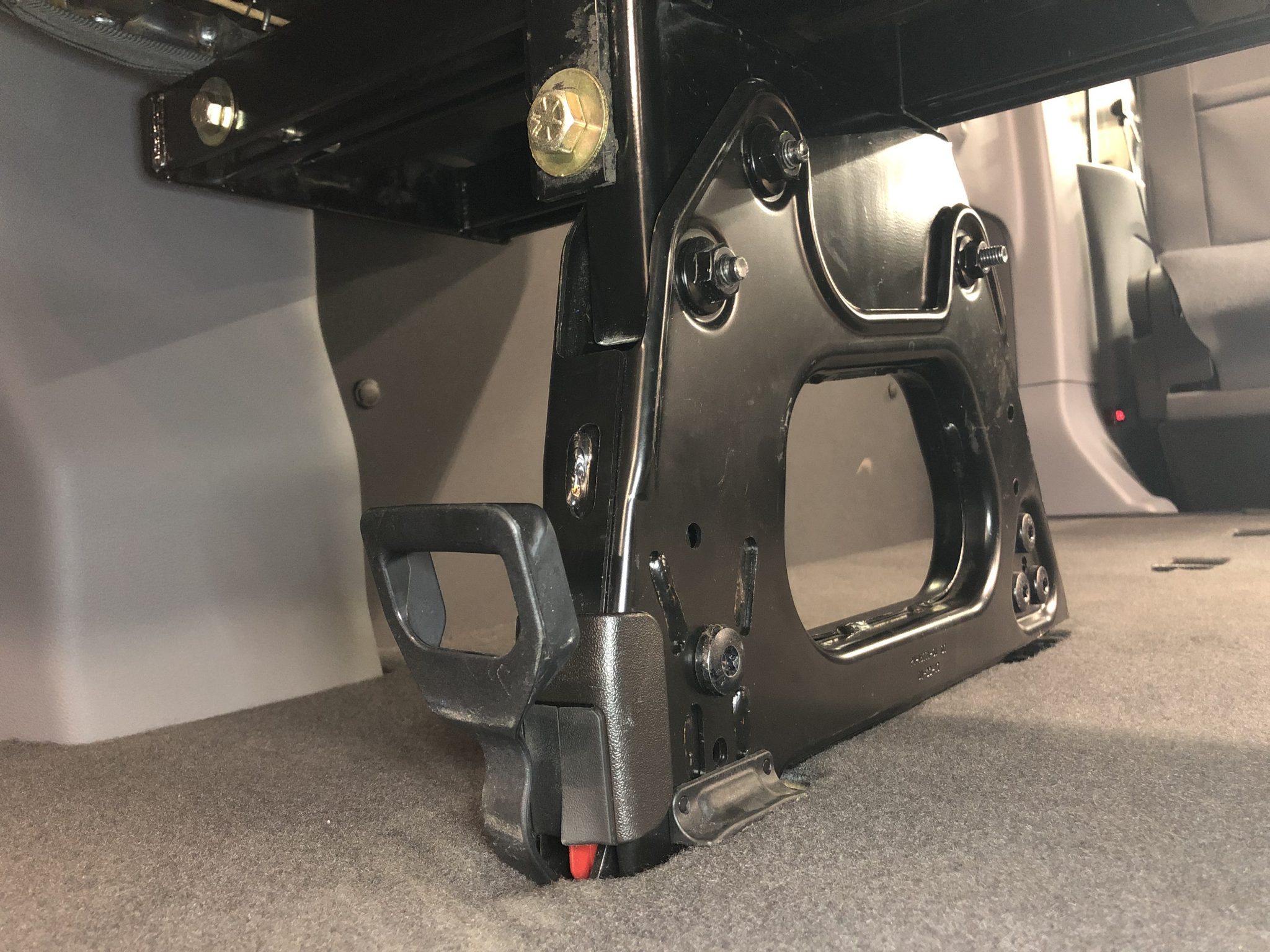 Install: Freedman Seats in the Ford Transit Wagon - Freedman Seating ...